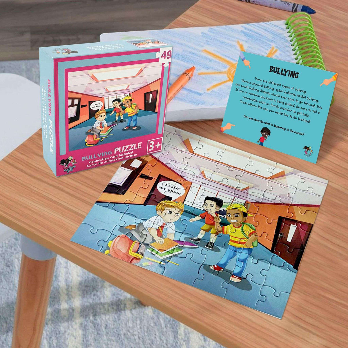 Bullying Conversation Jigsaw Puzzle- Zee-Zee’s World